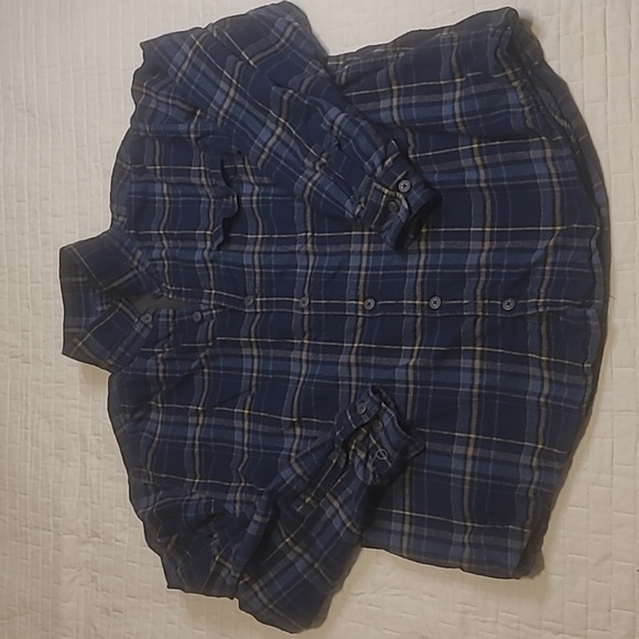 Wolverine | Jackets & Coats | Mens Wolverine Blue Plaid Quilt Lined ...